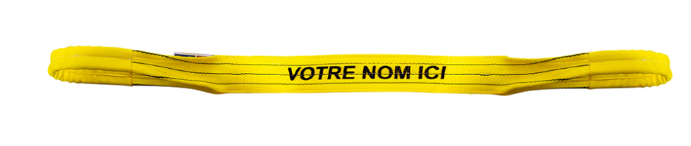 Customization of slings: marking & traceability labels