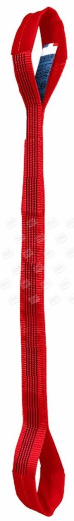 FLAT WEBBING SLING REINFORCED EYES - B 1 TYPE - PMS Industrie